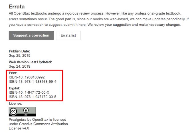 Locating your book's ISBN