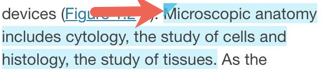 Using the highlighting and note taking feature on mobile or tablet