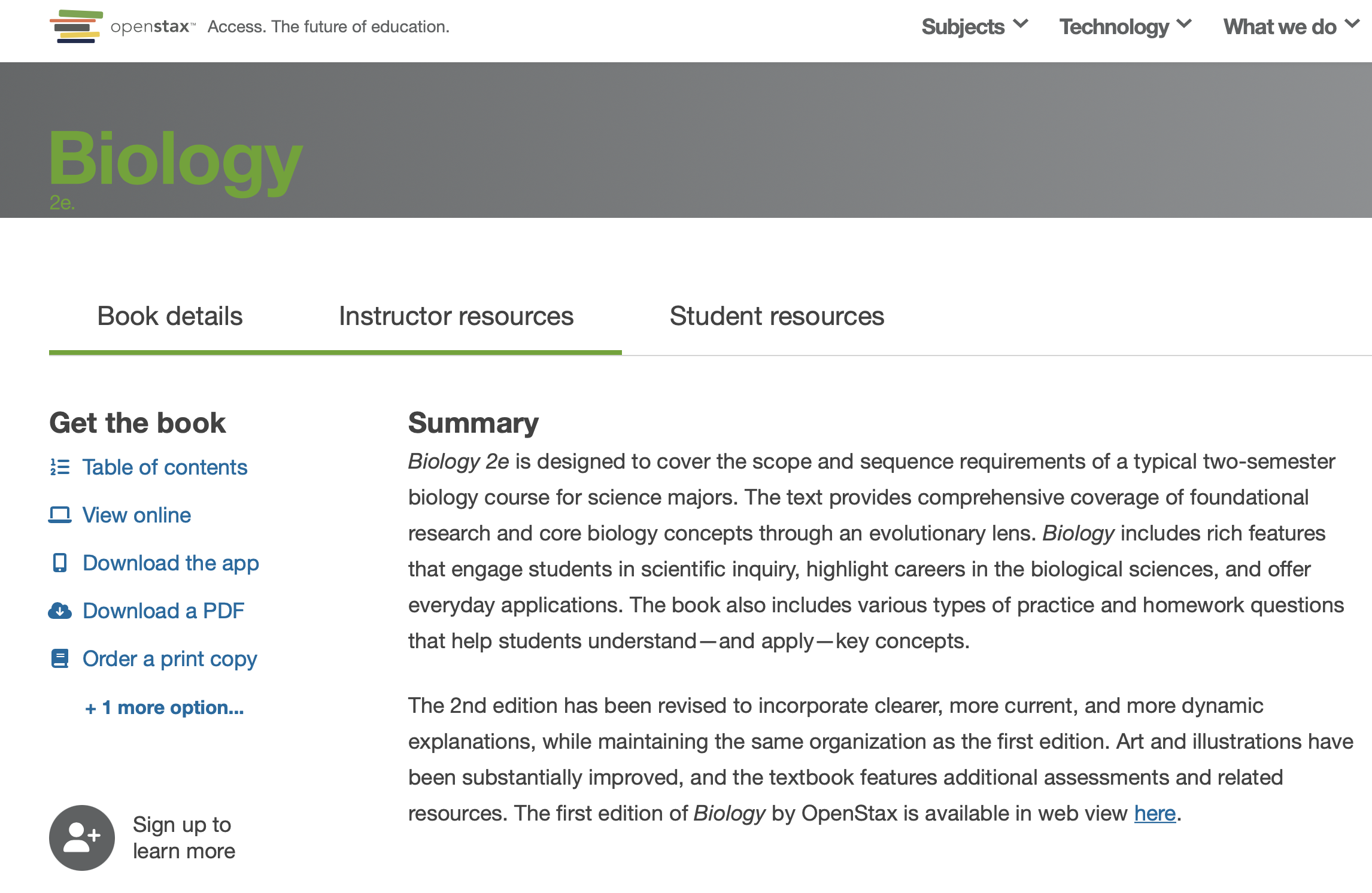Downloading a Canvas Course cartridge from openstax.org