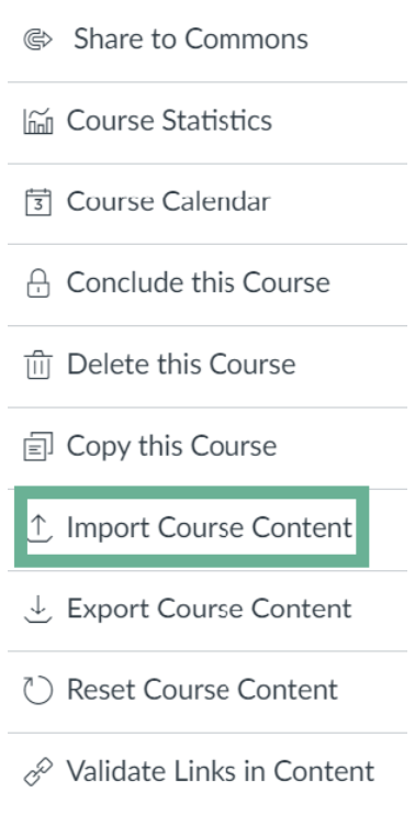Downloading a Canvas Course cartridge from openstax.org
