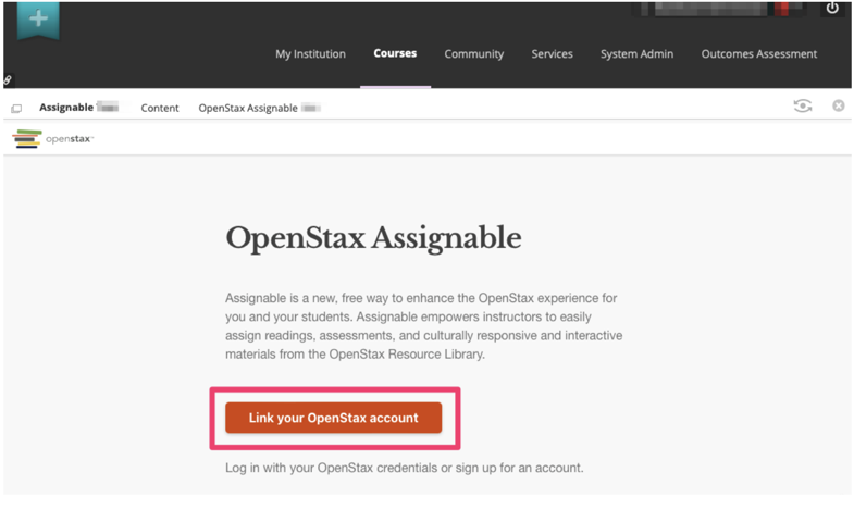 How do I create an OpenStax Assignable assignment in Blackboard Learn?